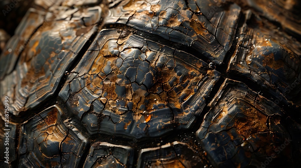 The Pinta Island Tortoise, native to the Galápagos Islands, is a large ...