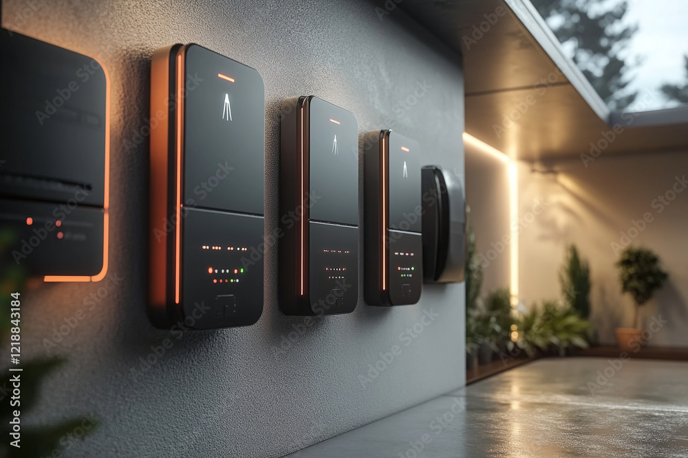 Battery wall packs for alternative electric energy storage backup ...