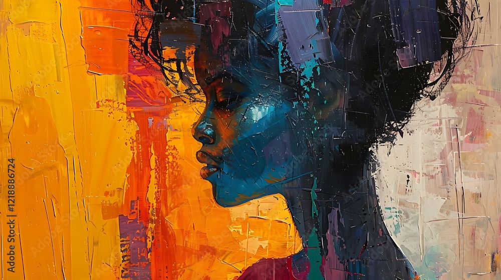 Abstract art is a visual language that emphasizes shapes, colors, and ...