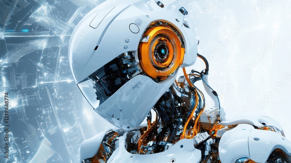 Computer science abstract concept vector illustration set. Cloud ...