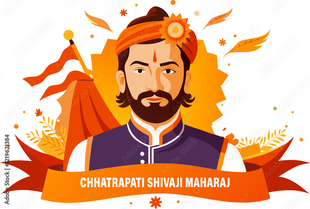 Happy Chhatrapati Shivaji Maharaj Jayanti Post and Banner Design ...