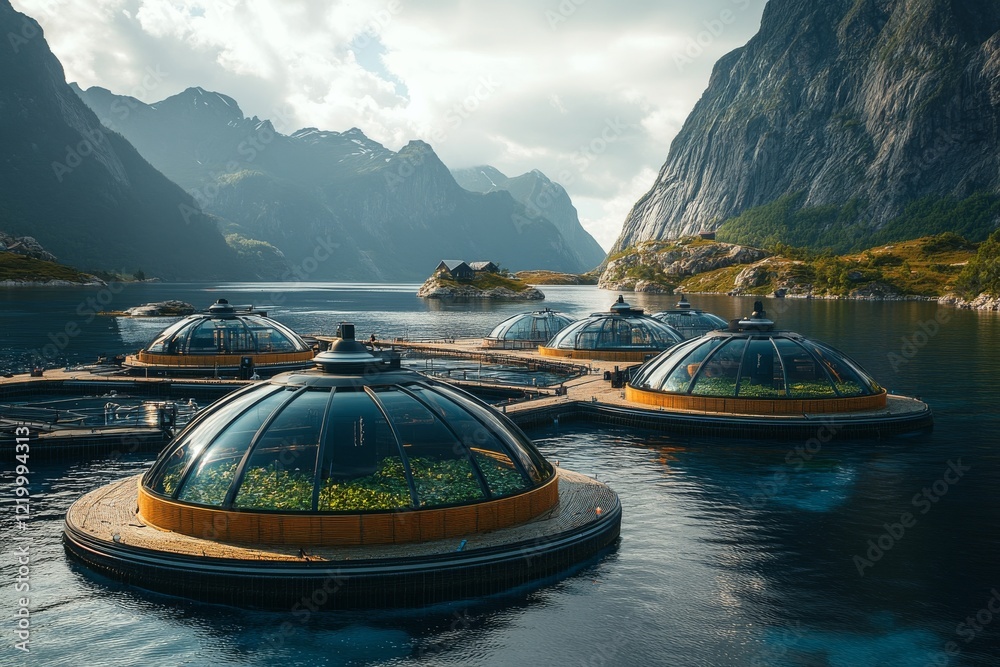 Futuristic Offshore Aquaculture Facility: Innovative Fish Farming ...