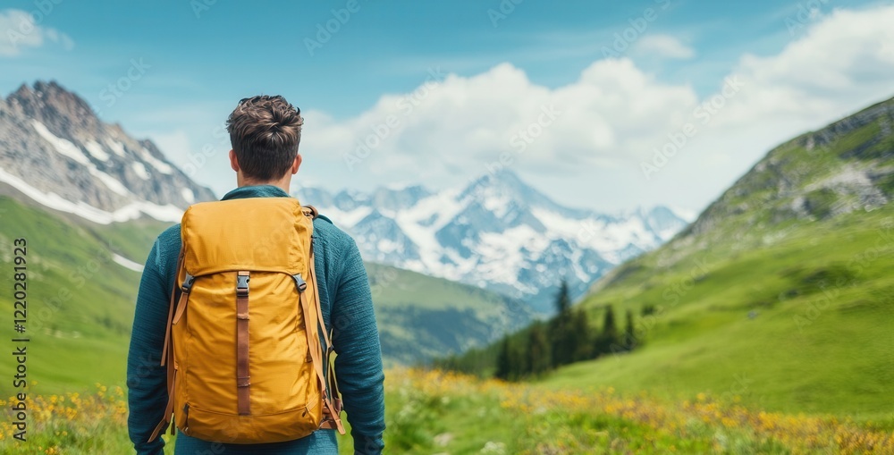 solo travel backpacking routes safety. The Haute Route in the Alps ...