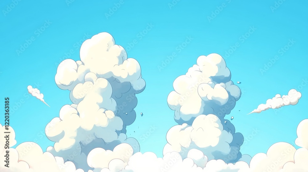 Magic smoke explode process animation sprite sheet. Cartoon clouds, steam vfx explosion animated ...