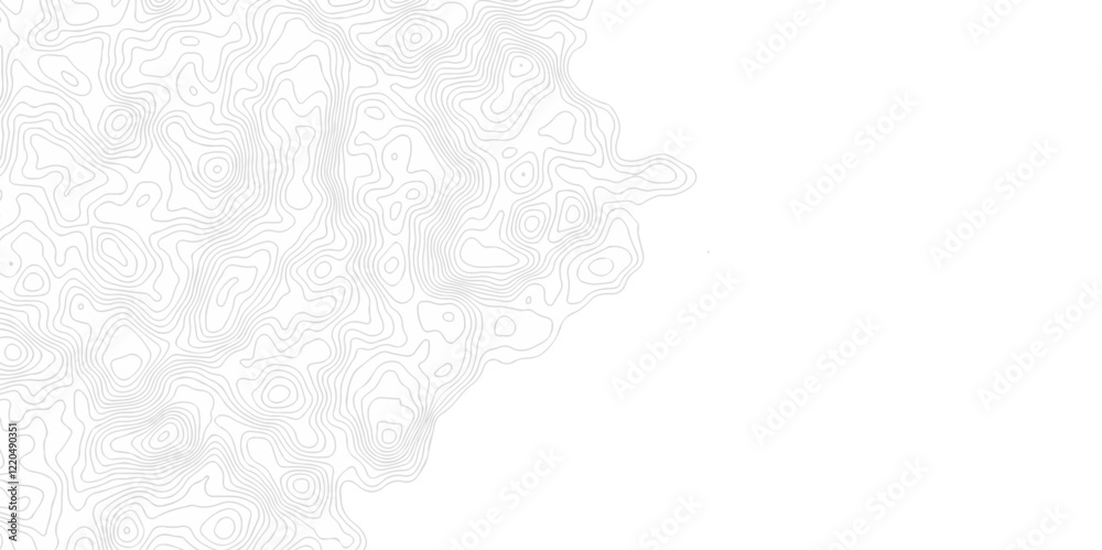 Curved reliefs abstract background White wave paper. Black and white ...