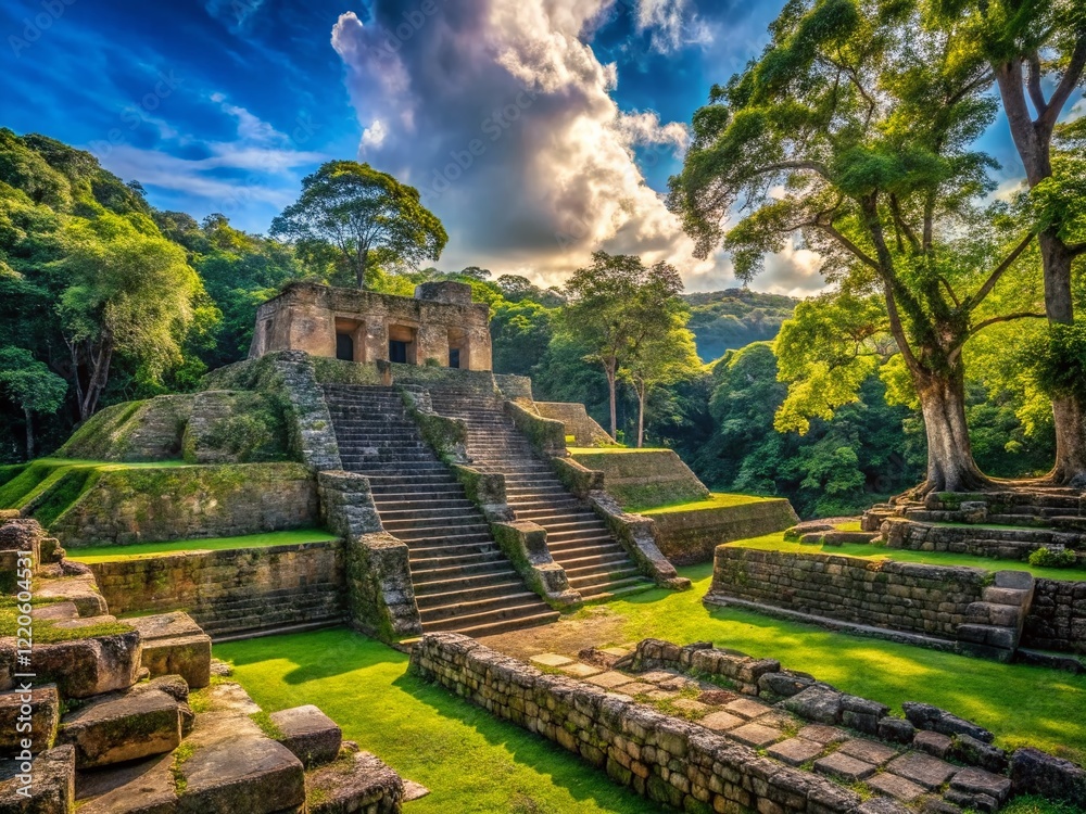 Ancient Mayan Ruins of Copan, Honduras: Majestic Stone Carvings and Temples of a Lost ...