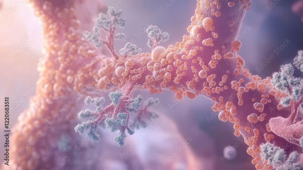 lung's internal structure, showing the path of PM 2.5 dust particles ...
