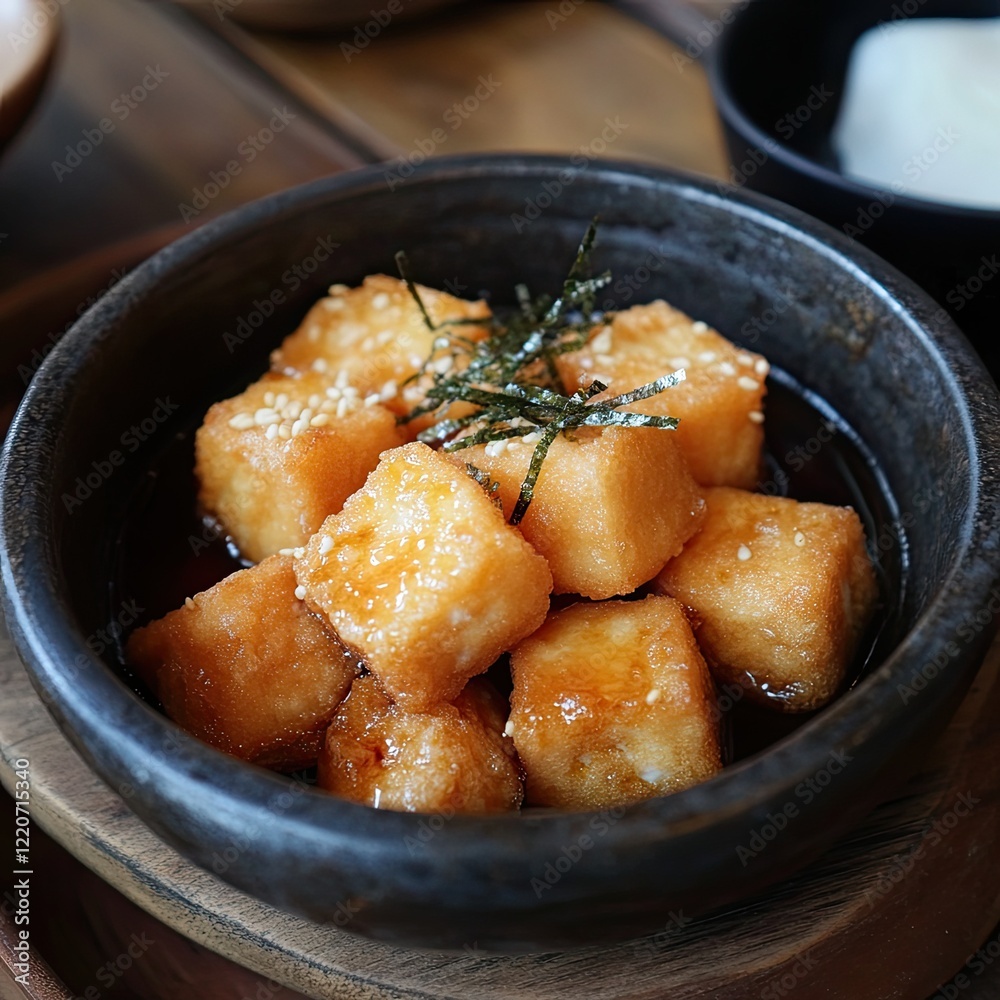 Deep-fried fermented tofu with its distinct pungent aroma Stock ...