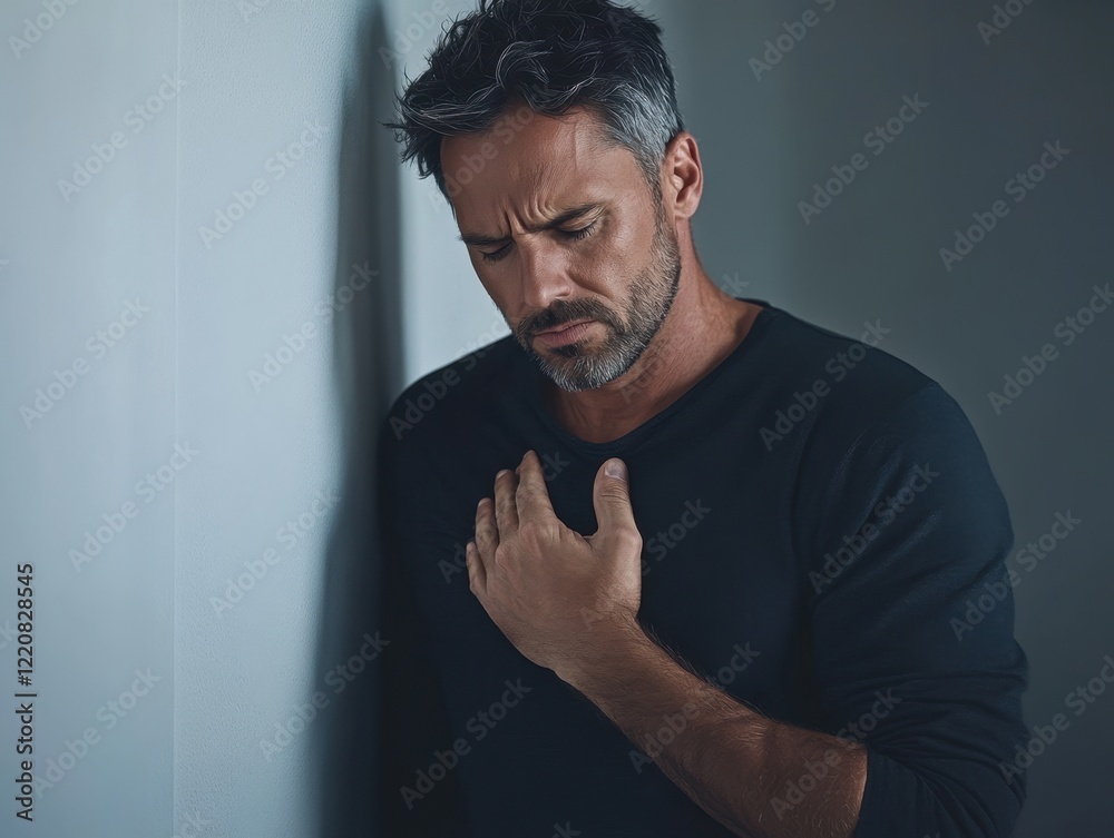 Recognizing the Warning Signs A Realistic Depiction of a Man ...