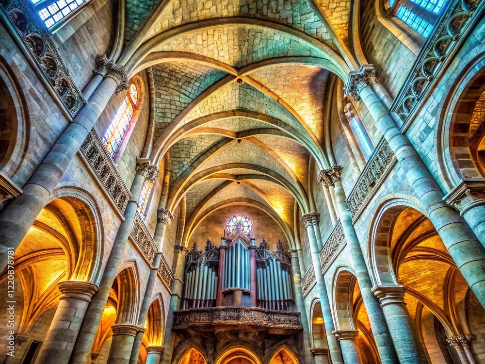 Ancient Stone Vaults & Organ Pipes: Abbaye Saint Philibert de Tournus ...