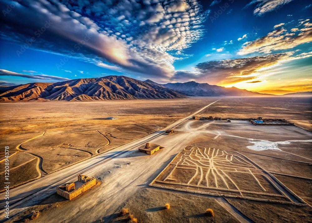 Nazca Desert, Peru: Ancient Lines & Arid Landscape Architectural ...