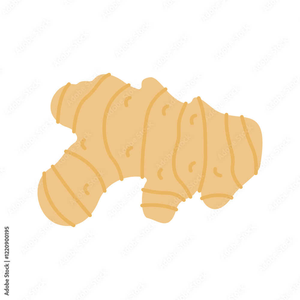 Pastel Color of Ginger illustration. Perfect for health, food, or ...