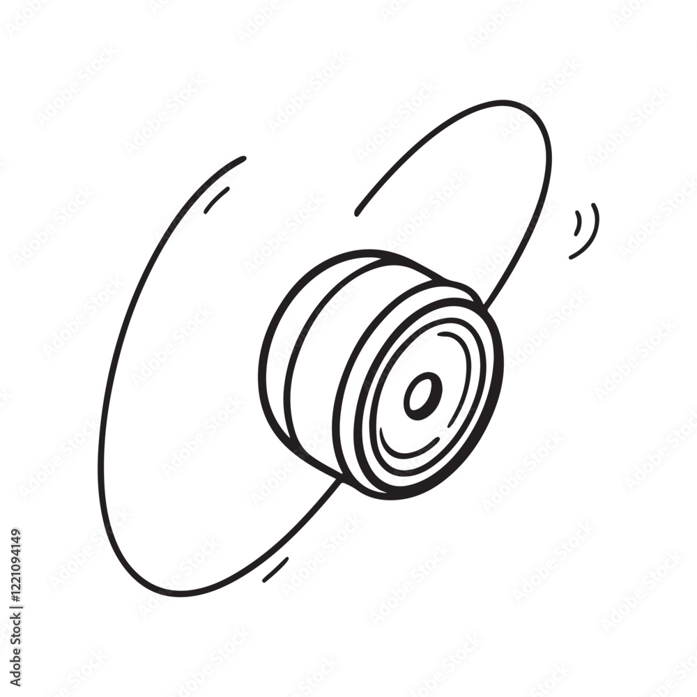 Cozy 90's Groovy: Bold and Easy Coloring Page, Line art, Black and ...