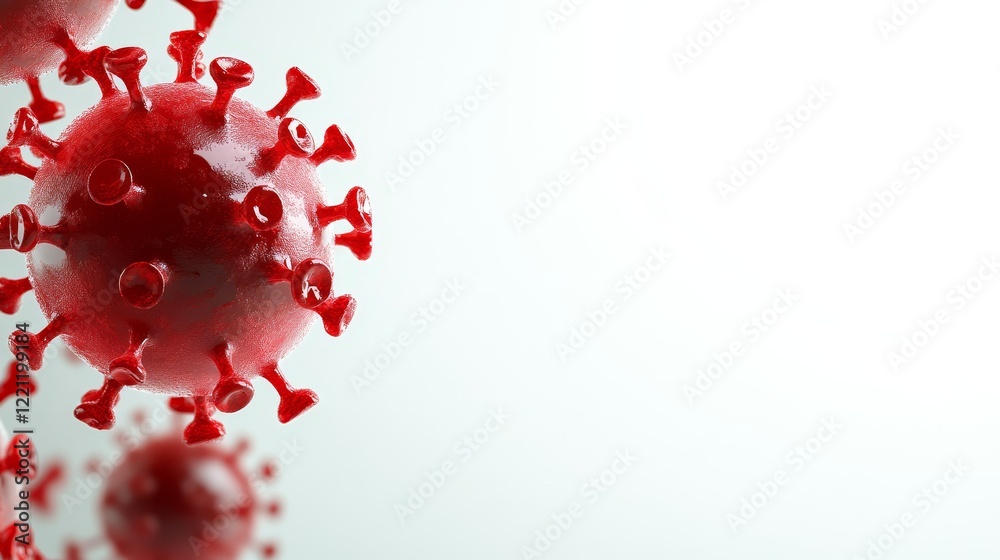 Red blood cell illustration, visualizing blood flow, loss, and medical ...