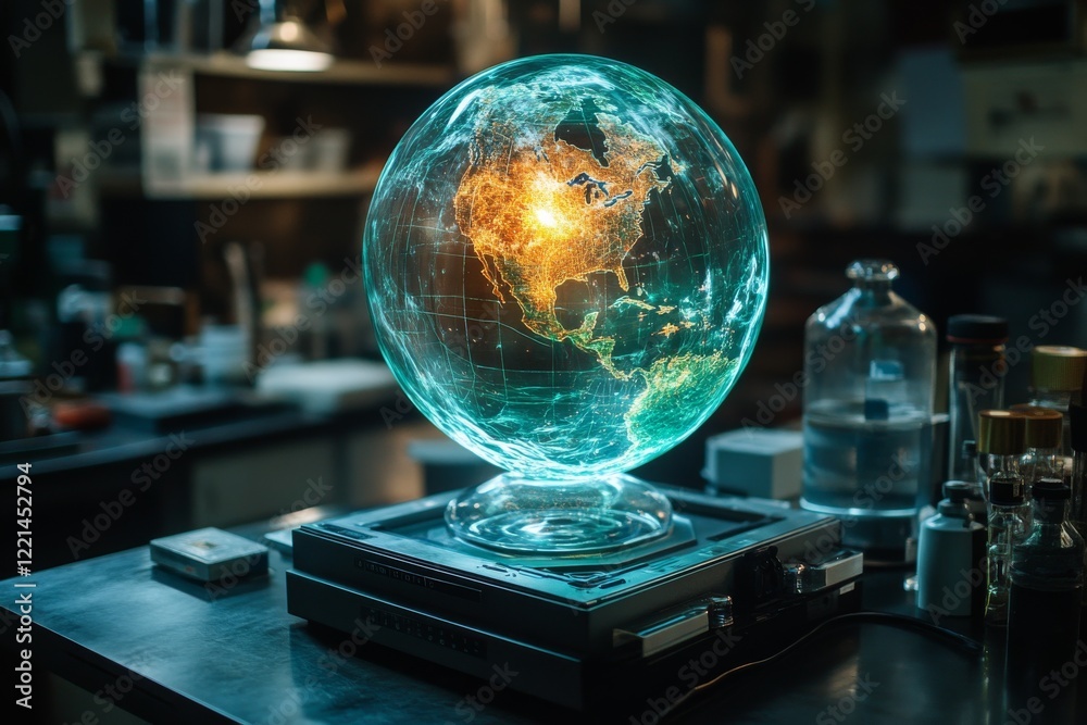 Holographic Visualization of Earth's Magnetic Field Revealed in a ...