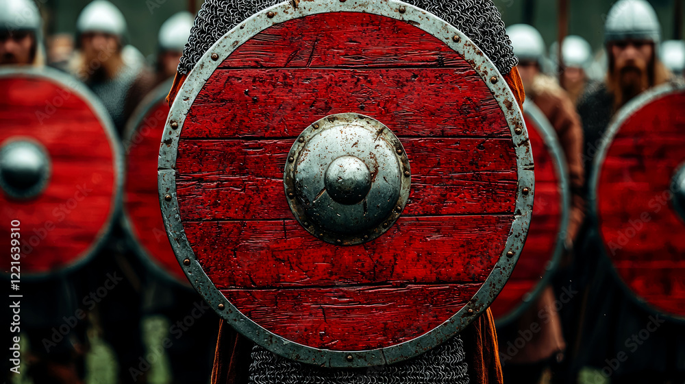 Ancient Norse Warrior's Shield: A Glimpse into Viking History and ...