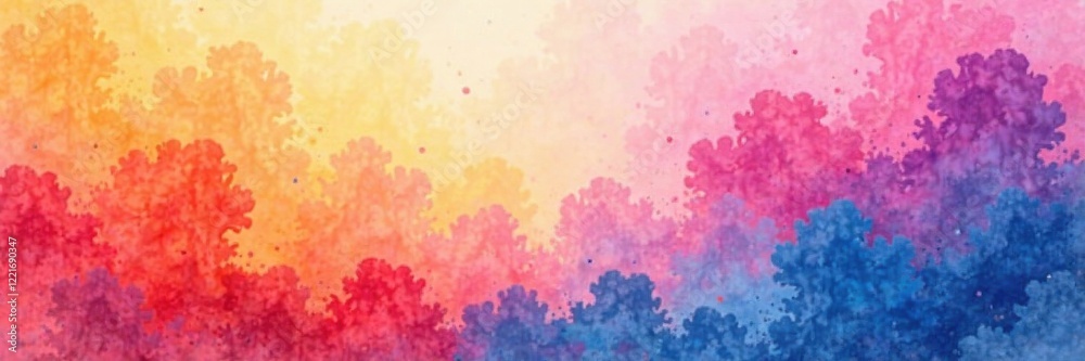 Ombre watercolor backgrounds, modern templates, ombre effects Stock ...