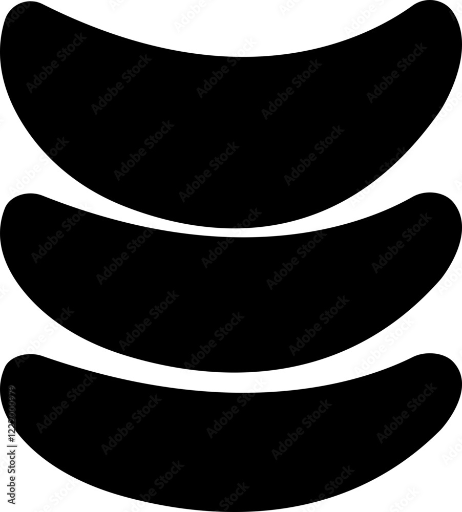 Potato chips icon. Salty snacks vector symbols graphic design elements ...