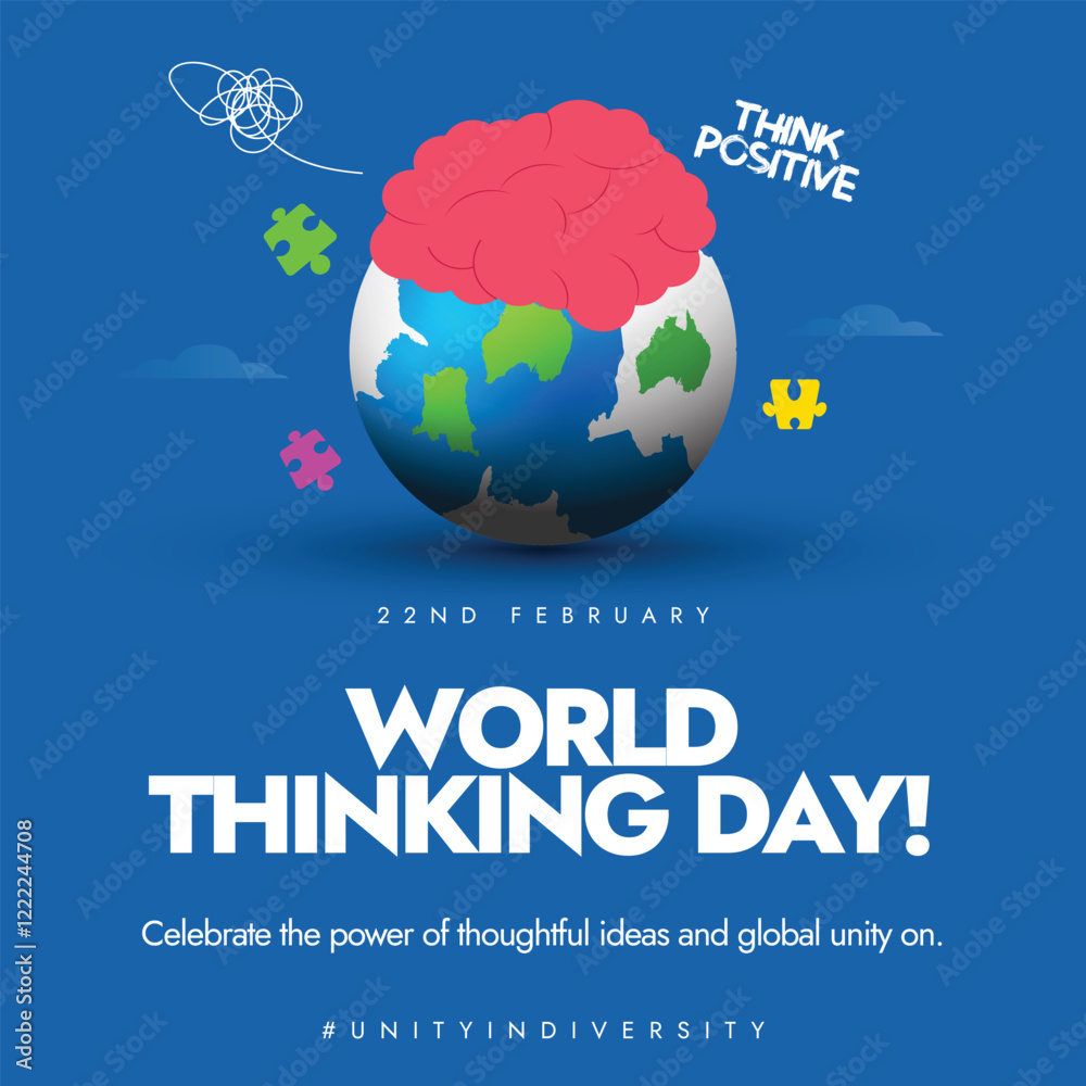 World Thinking Day 22 February 2025. World Thinking Day celebration ...