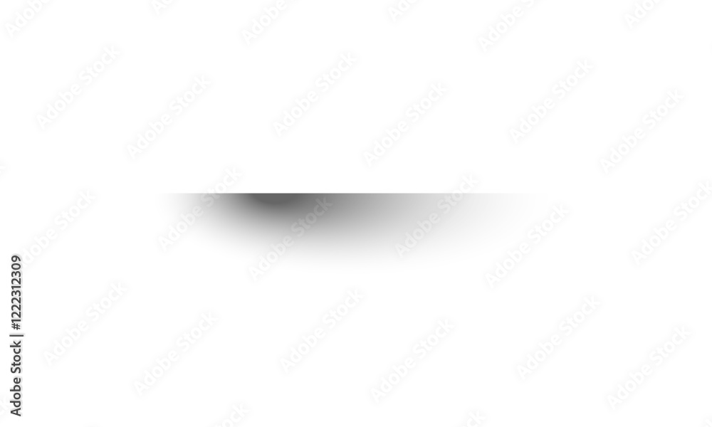 Realistic shadow and shadow effect. Poster, flyer, business card ...