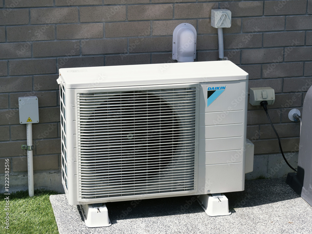 Daikin air conditioner split system - outdoor unit. Heat pump. Auckland ...