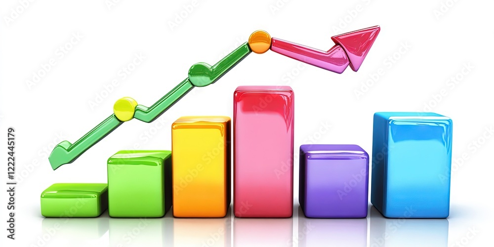 key performance indicators and business metrics tracking concept for ...