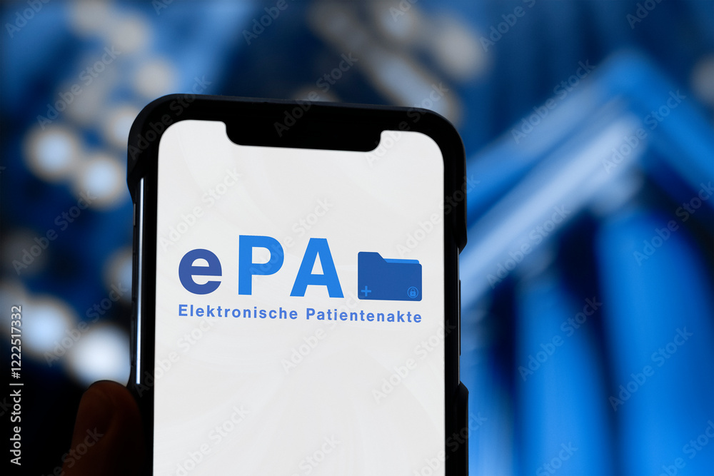 Guilherand-Granges, France - January 27, 2025. ePA (Elektronische ...