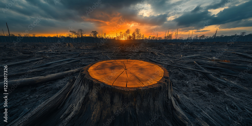 Deforestation impact on ecosystem amazon rainforest environmental ...