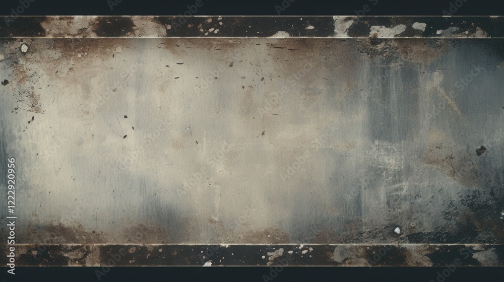 Vintage Film Strip Texture with Dirty Grunge Scratches and Dust Overlay ...