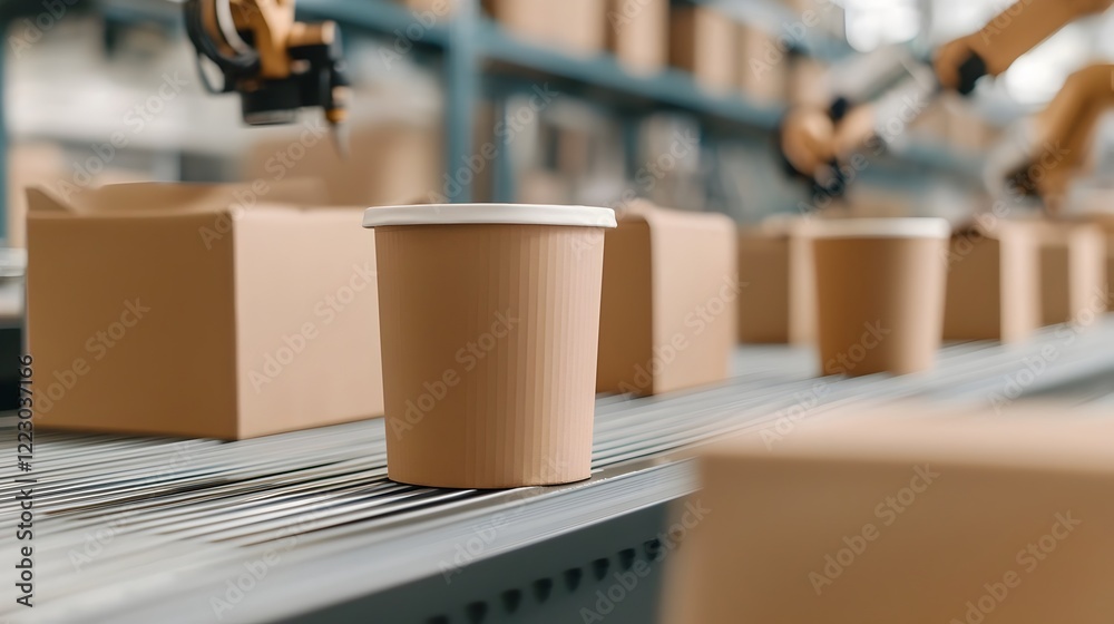 Robotic arms precisely placing components on an efficient automated ...