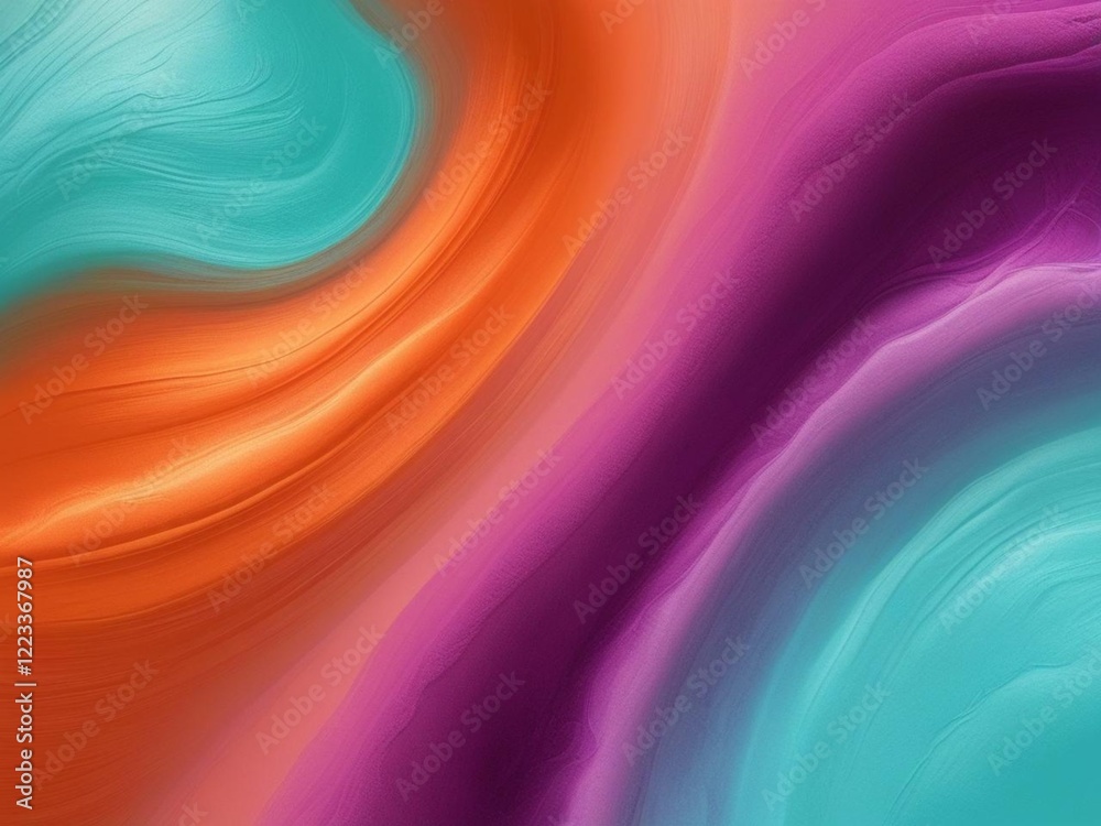 A vibrant gradient with fluid transitions between bold colors like ...