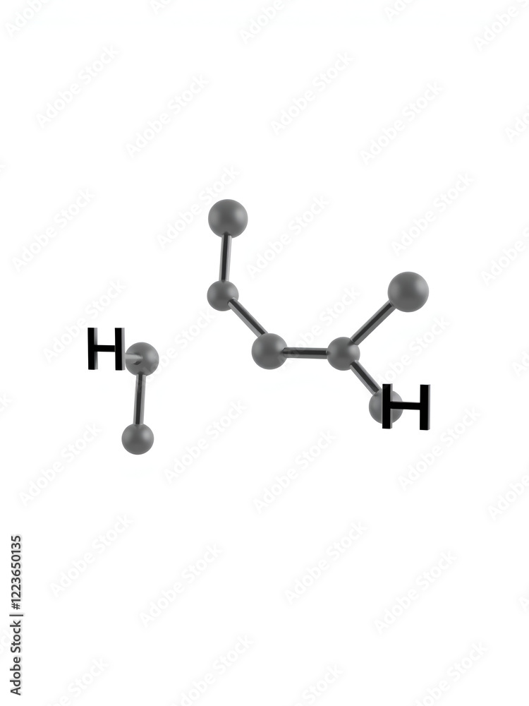 3D image of Carvedilol skeletal formula - molecular chemical structure ...