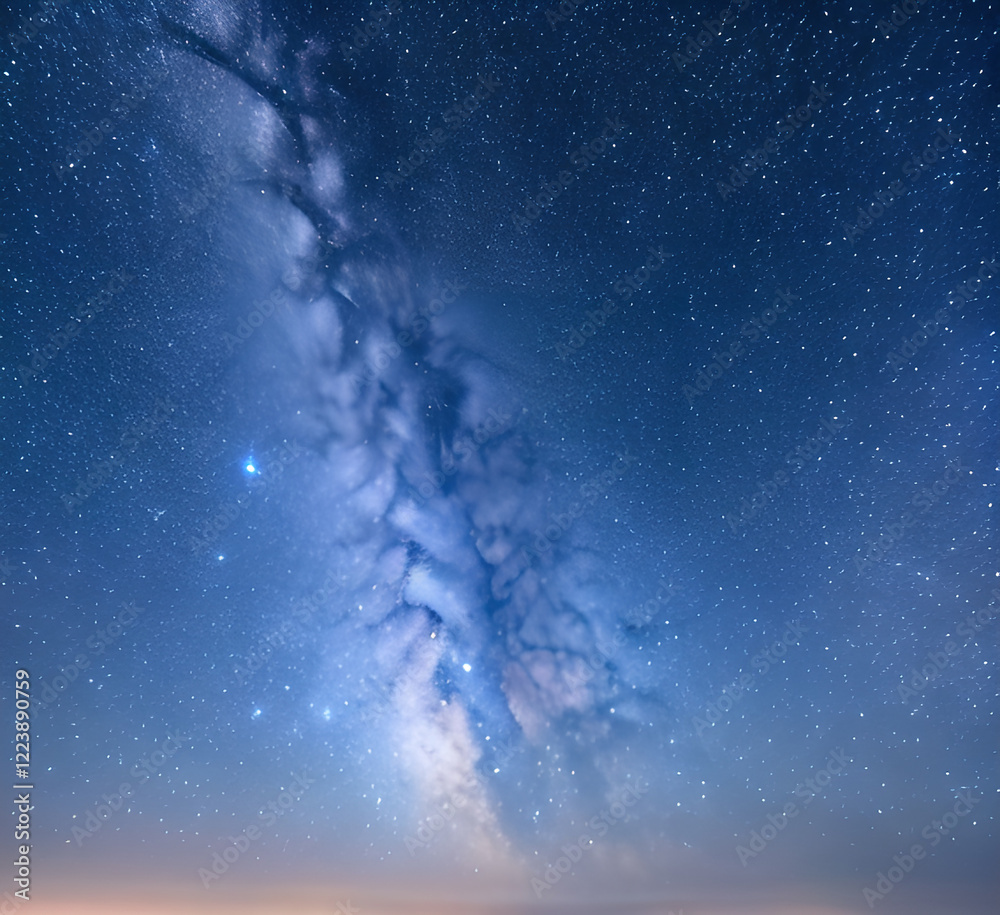 Milky Way near Purros Space stars background. Universe star pattern ...