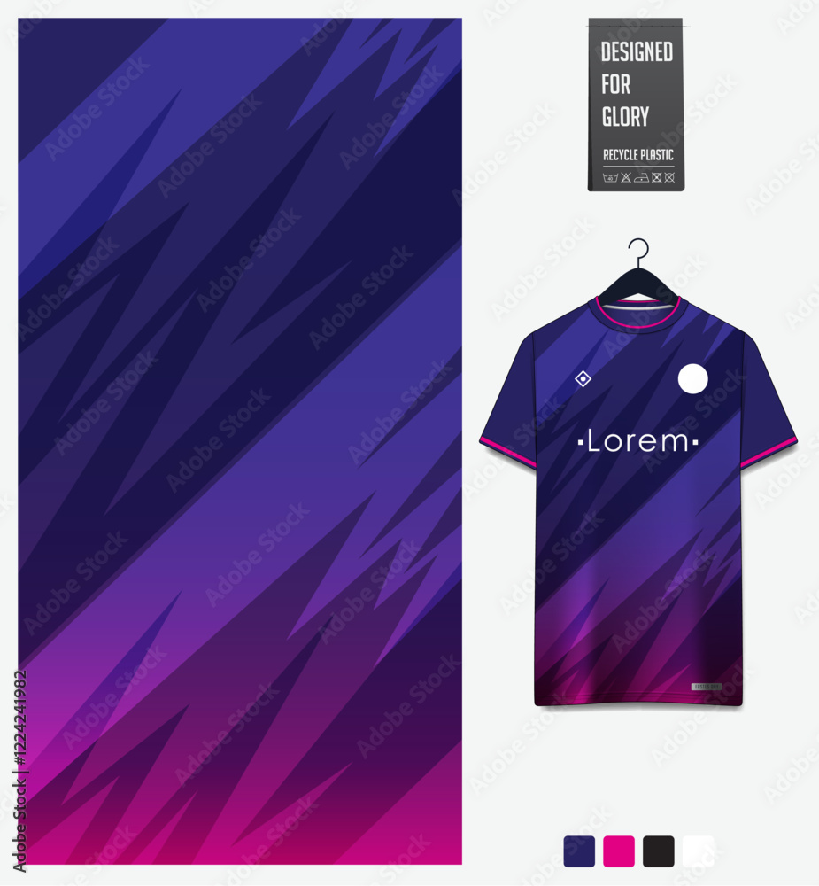 soccer jersey fabric textile pattern design for football kit, sport t ...