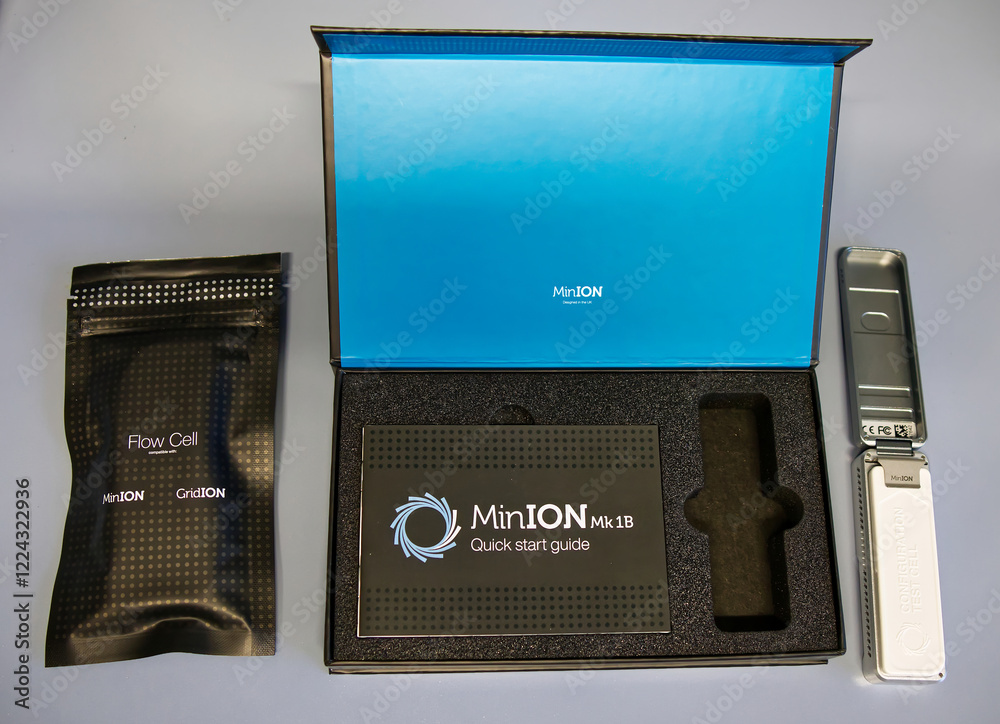 Bologna - Italy, November 30, 2024: Oxford Nanopore Technologies ...
