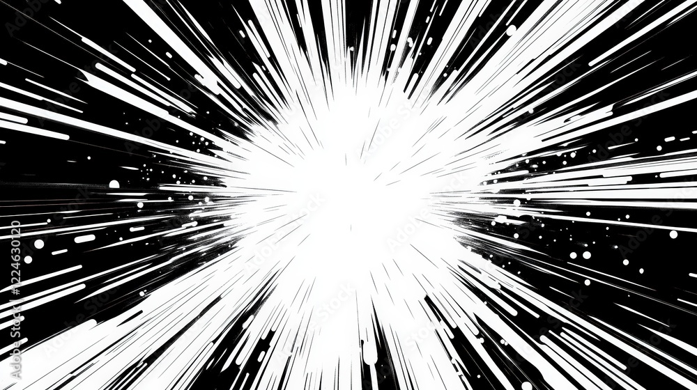 Animating comic speed lines in manga and anime style with alpha channel ...
