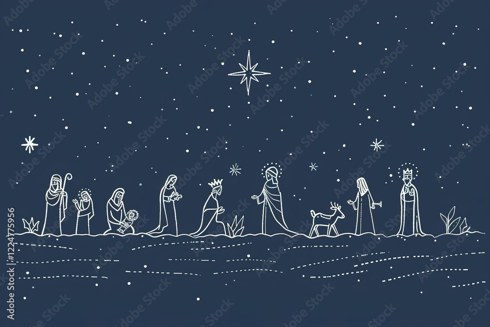 royal and stylish, A minimalist design with simple line drawings of the ...