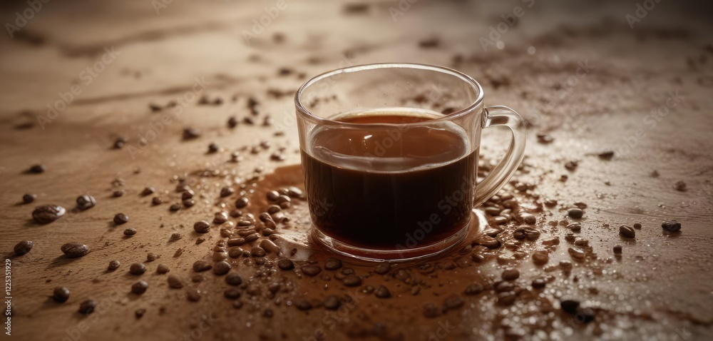 Fermented coffee liquid after wash in the wet processing method , muddy ...