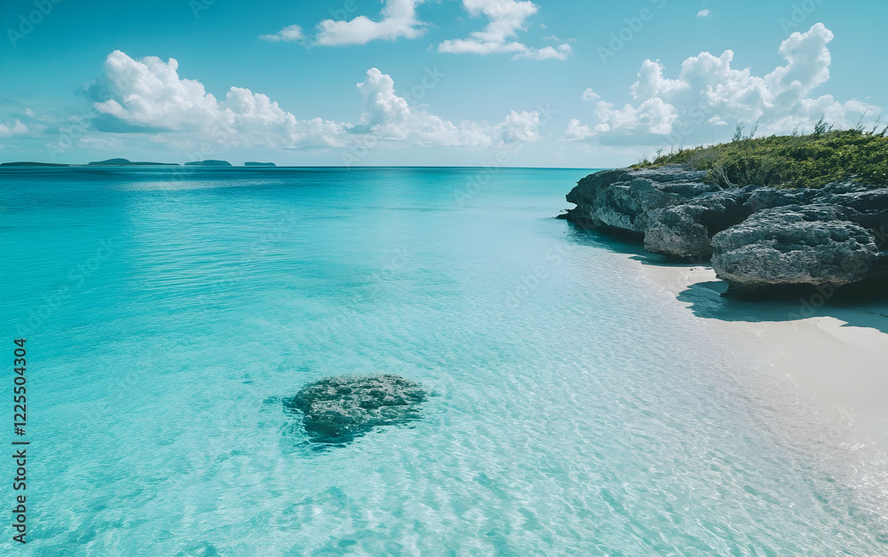 Blissful family adventure swimming with pigs in the turquoise waters of ...