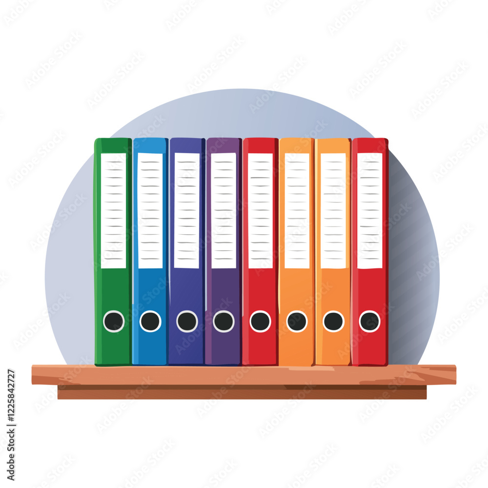 File folders used in the office are designed with artificial ...