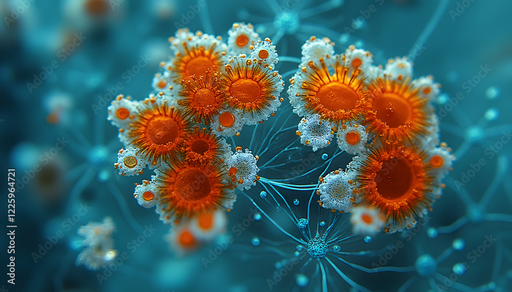 Microscopic Life: A microscope image showing the detailed cell ...