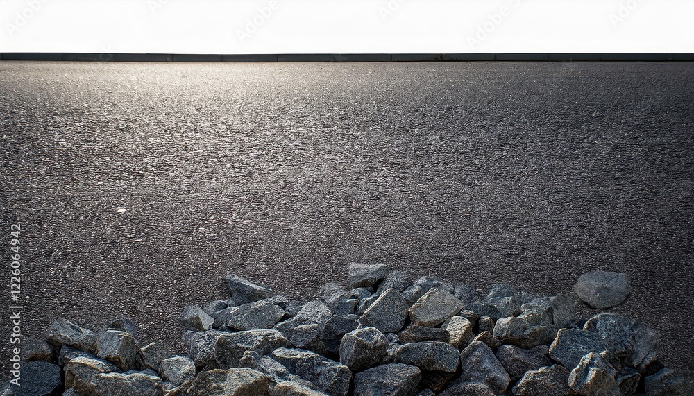 Transparent Background Reveals Stark Contrast Between Shiny Stone and ...