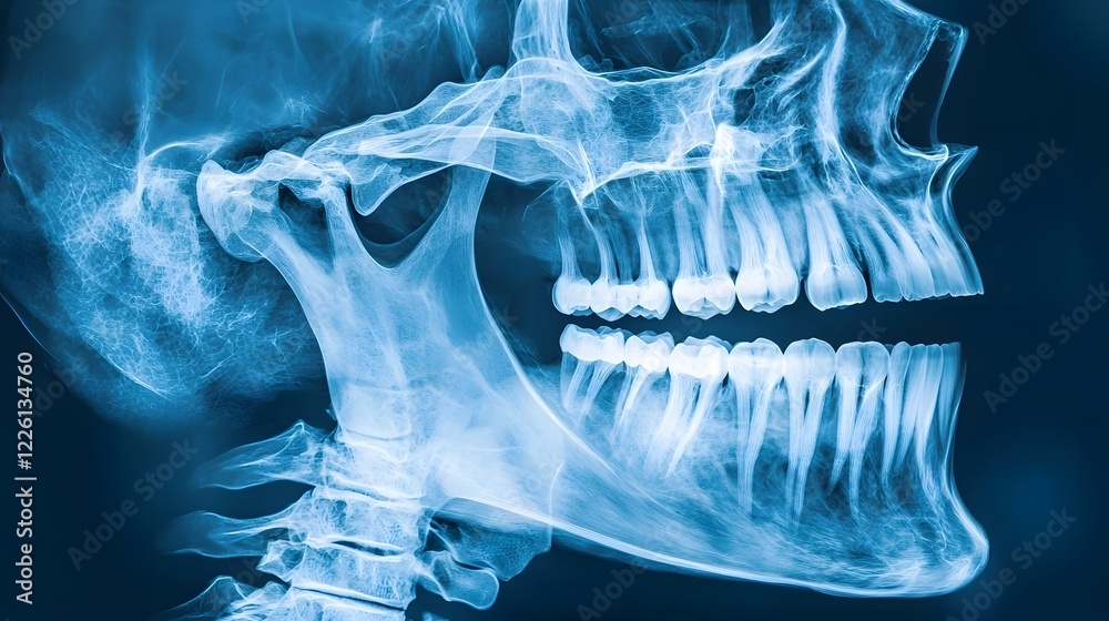 medical grade x ray image showcasing the detailed skeletal anatomy of ...