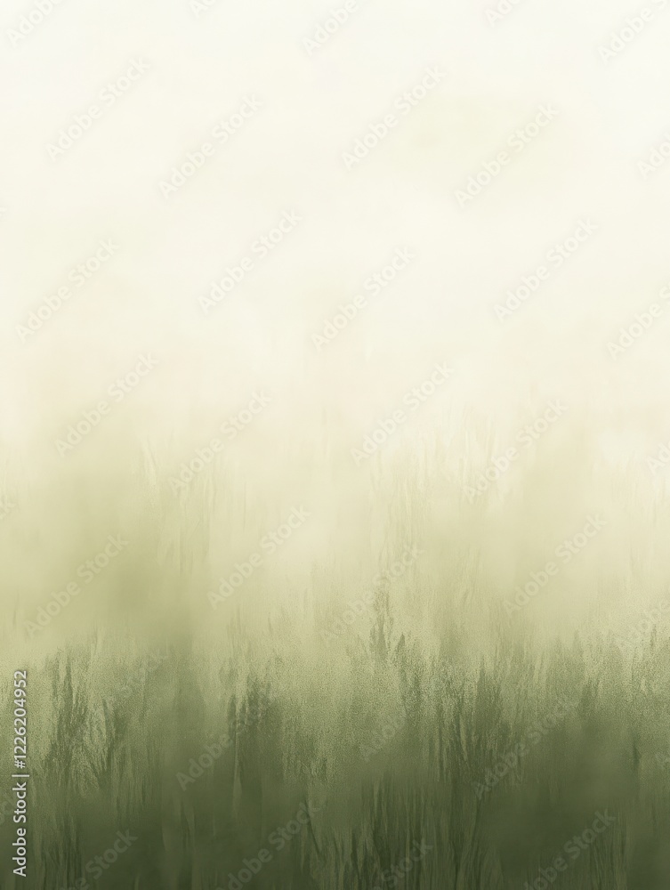 Soft olive green gradient transitioning to ivory, with a slight ...