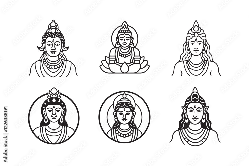 Trimurti—the three principal deities of Hinduism: Brahma (the Creator ...