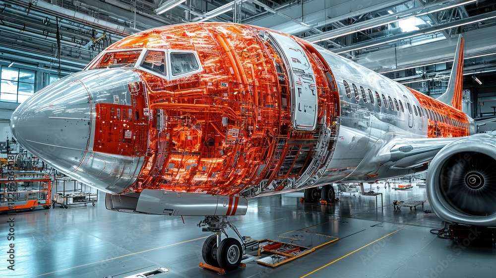 Boeing 737 MAX Cutaway: Unveiling the Inner Workings of a Modern ...