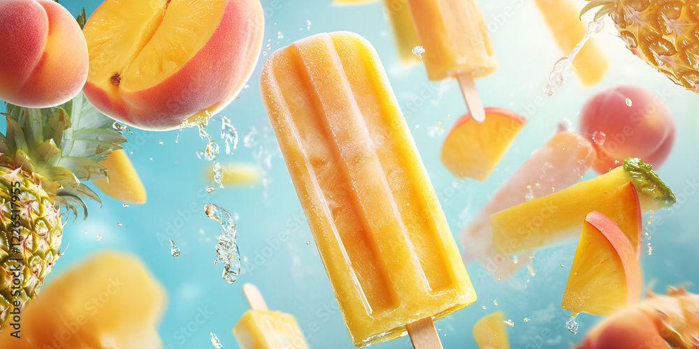 Tropical Freeze Pops: A refreshing burst of summer flavors with a ...