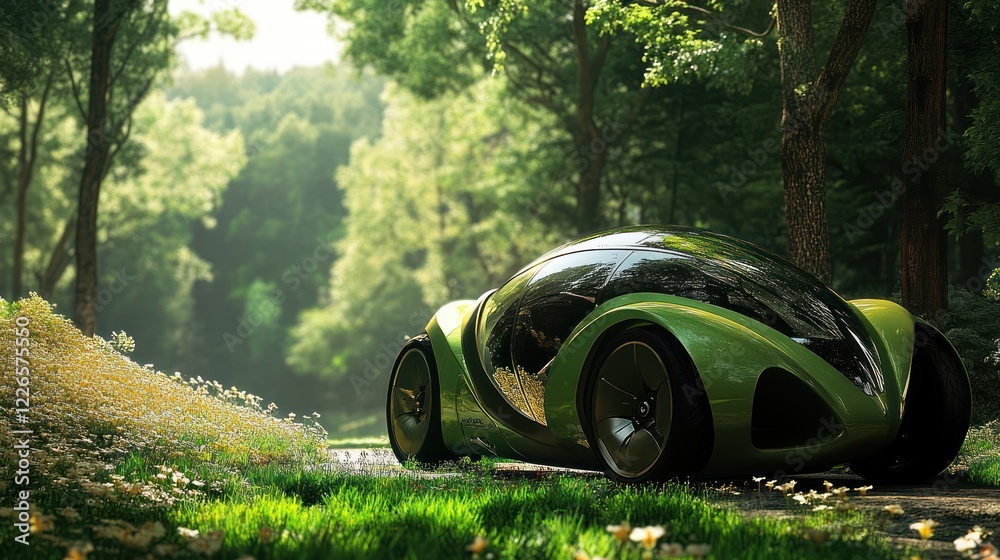 Eco-friendly vehicles designed to harness renewable energy for urban ...
