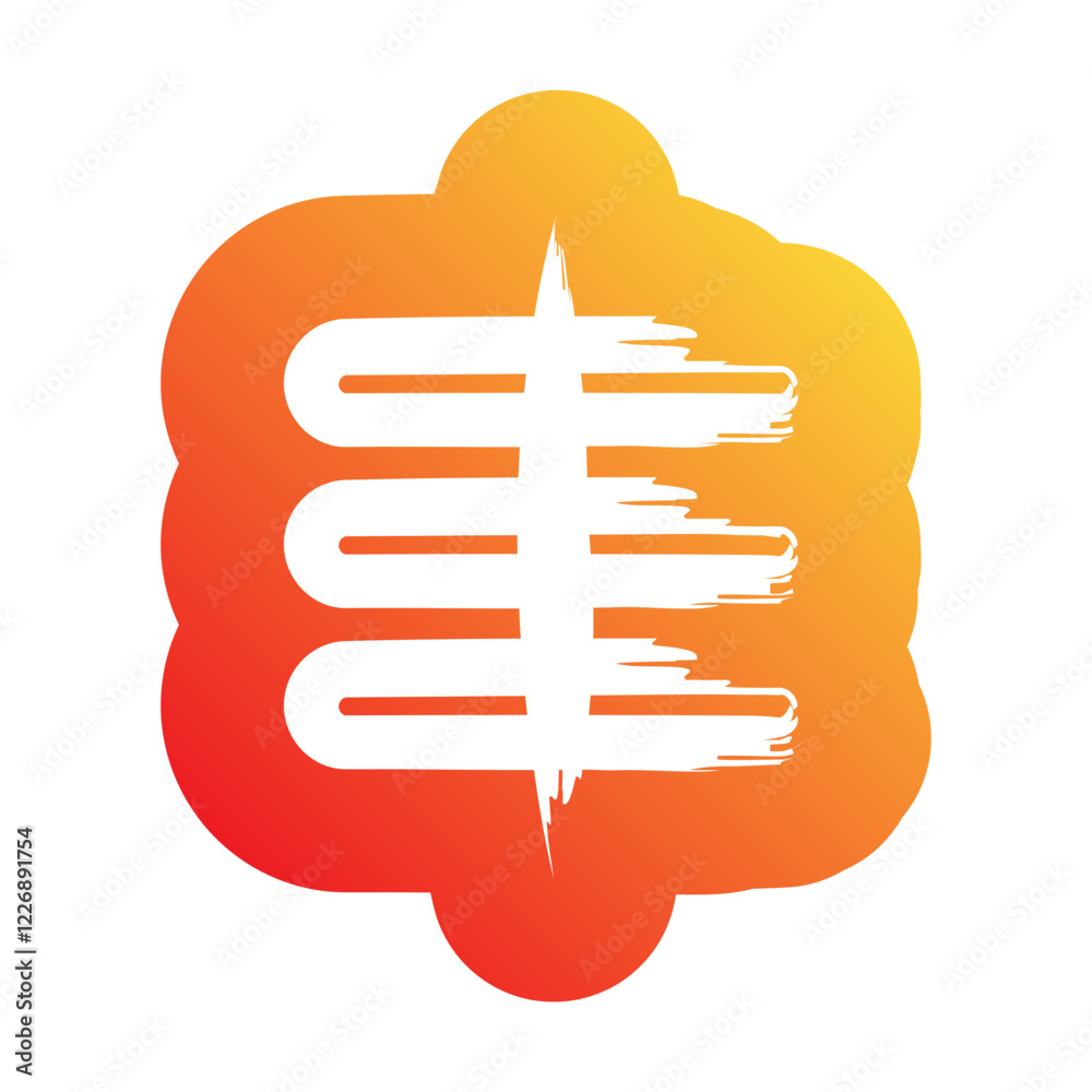 Vector illustration of Lord Shiva tilak symbol on transparent ...