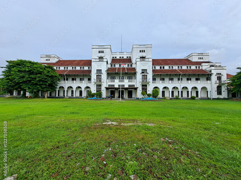 Tegal, Indonesia. January 29, 2025. Birao Building in Tegal. This ...